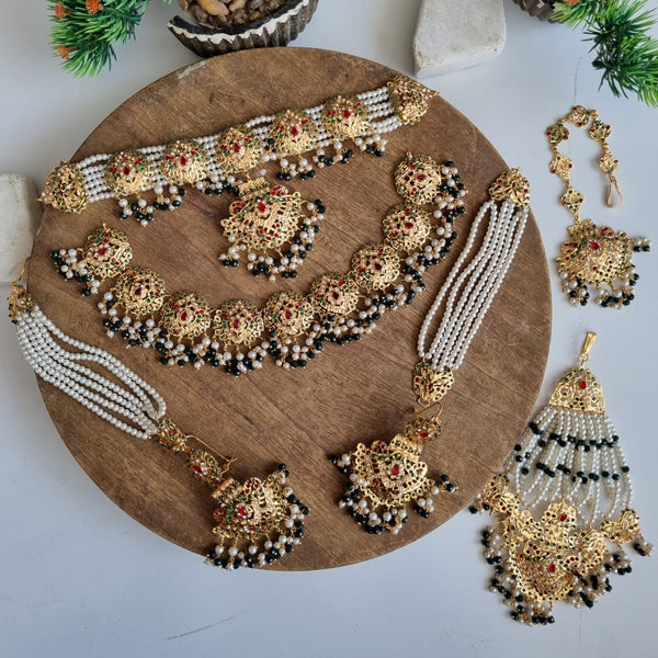 Traditional choker Set – Noor's Jewellery Collections